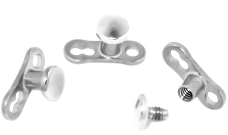 Titan micro Dermal Anchor Surface Implantat Piercing Schmuck | MICROD1